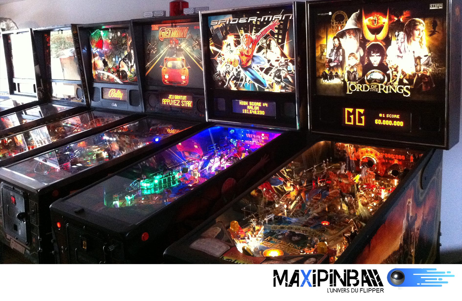 Location de Flipper : Particuliers & Pros